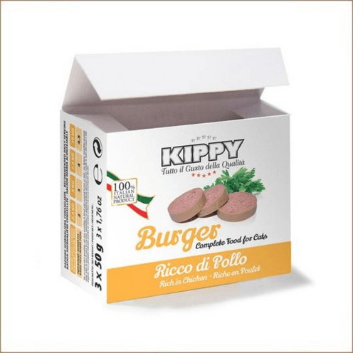 Kippy Burger Chat Poulet 3x50 gr - Animoes