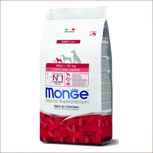 Monge Puppy & Junior Mini 3Kg - Animoes